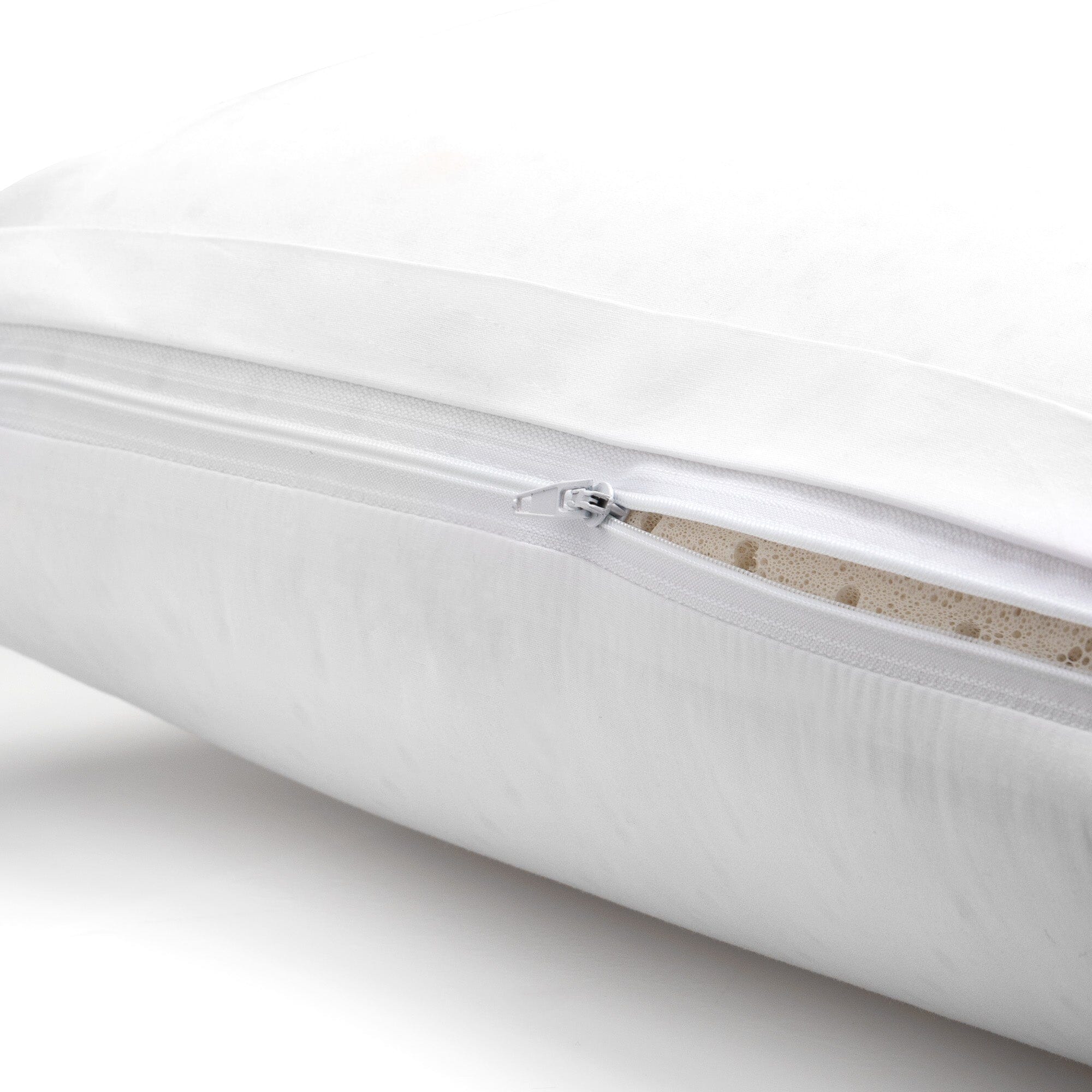 100% Natural Latex Pillow | Natural Cotton Removable Cover – Engineered ...